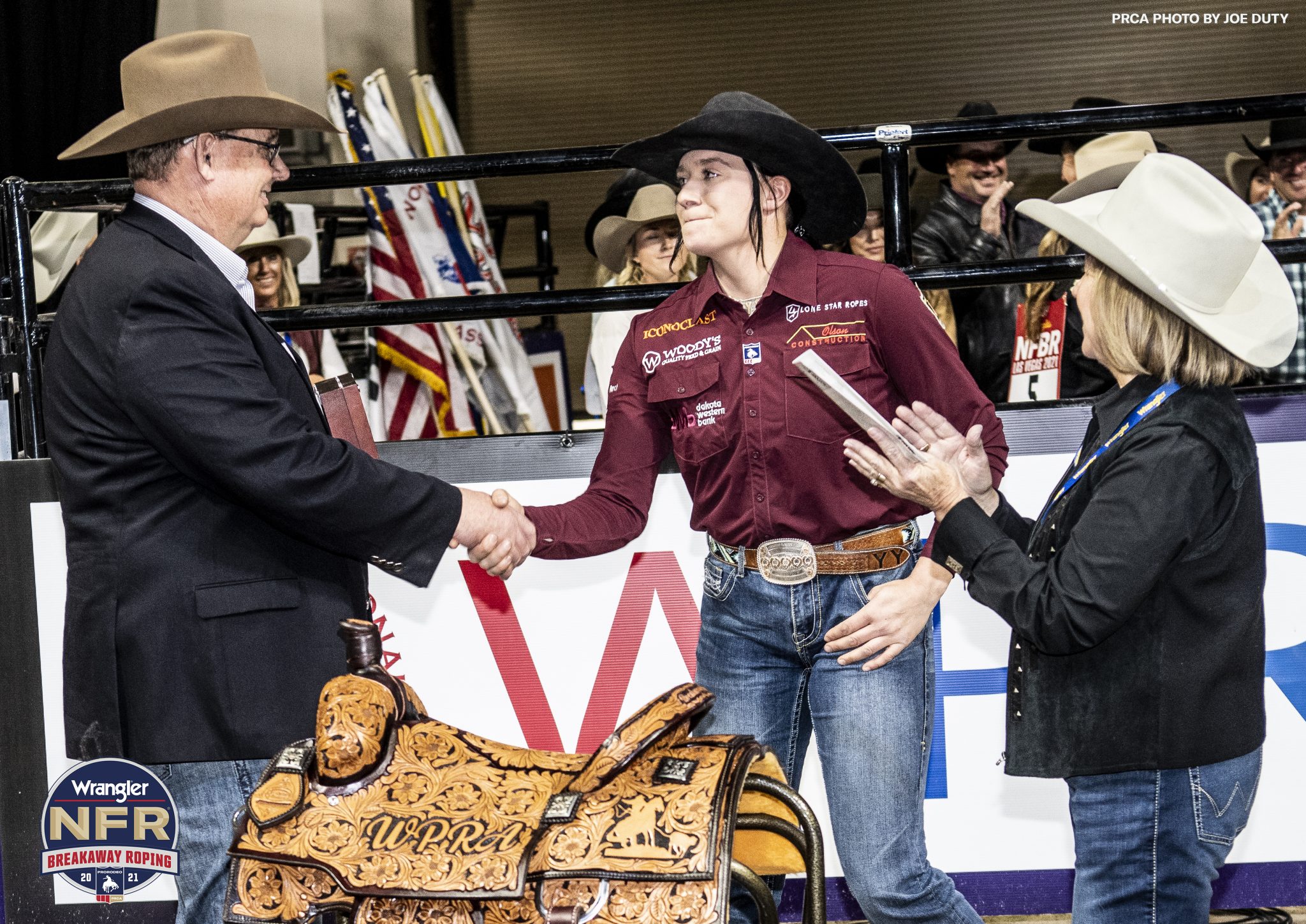 Sawyer Gilbert Claims Wrangler National Finals Breakaway Roping World ...