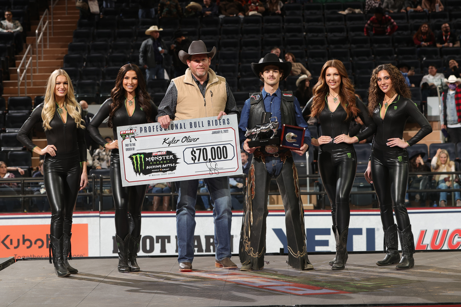 Kyler Oliver Wins Big At His First PBR Unleash The Beast Event