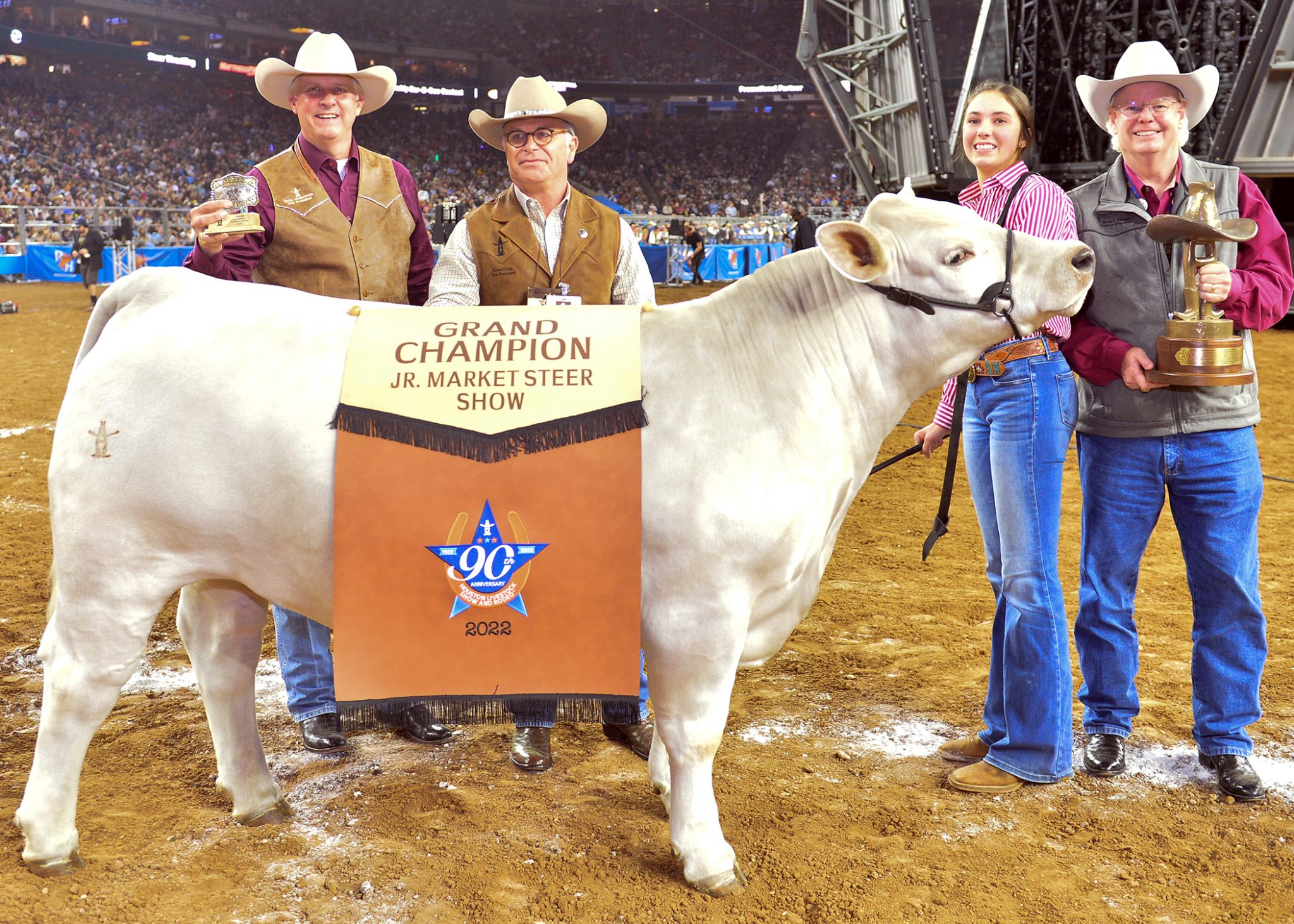 Grand Champion Junior Market Steer Was Crowned At RodeoHouston™