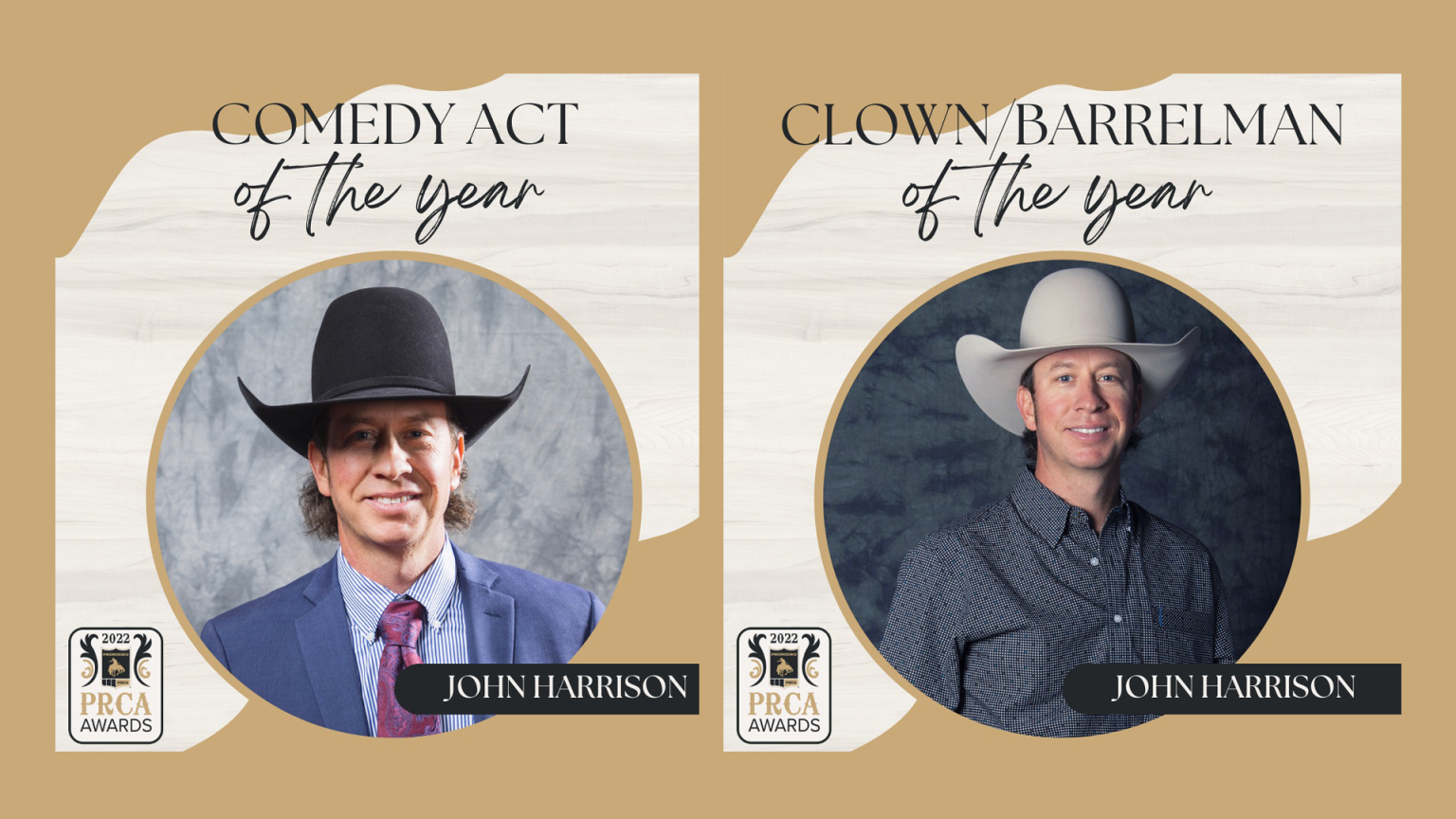 JOHN HARRISON CAPS MEMORABLE NIGHT BEING NAMED PRCA CLOWN OF THE YEAR ...