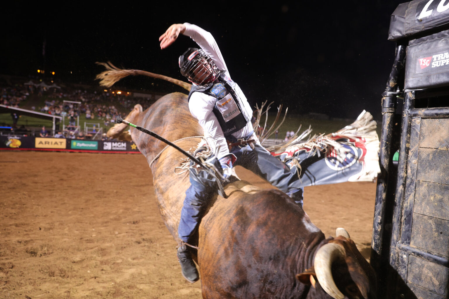 THE MISSOURI THUNDER'S KADE MADSEN'S FIRST CAREER 90-POINT RIDE SEALS ...
