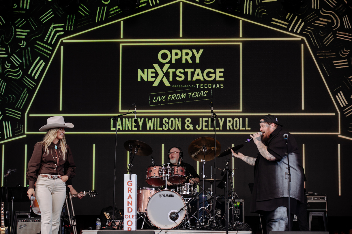 JELLY ROLL HOSTS SOLD OUT "OPRY NEXTSTAGE LIVE FROM TEXAS" - TENN TEXAS
