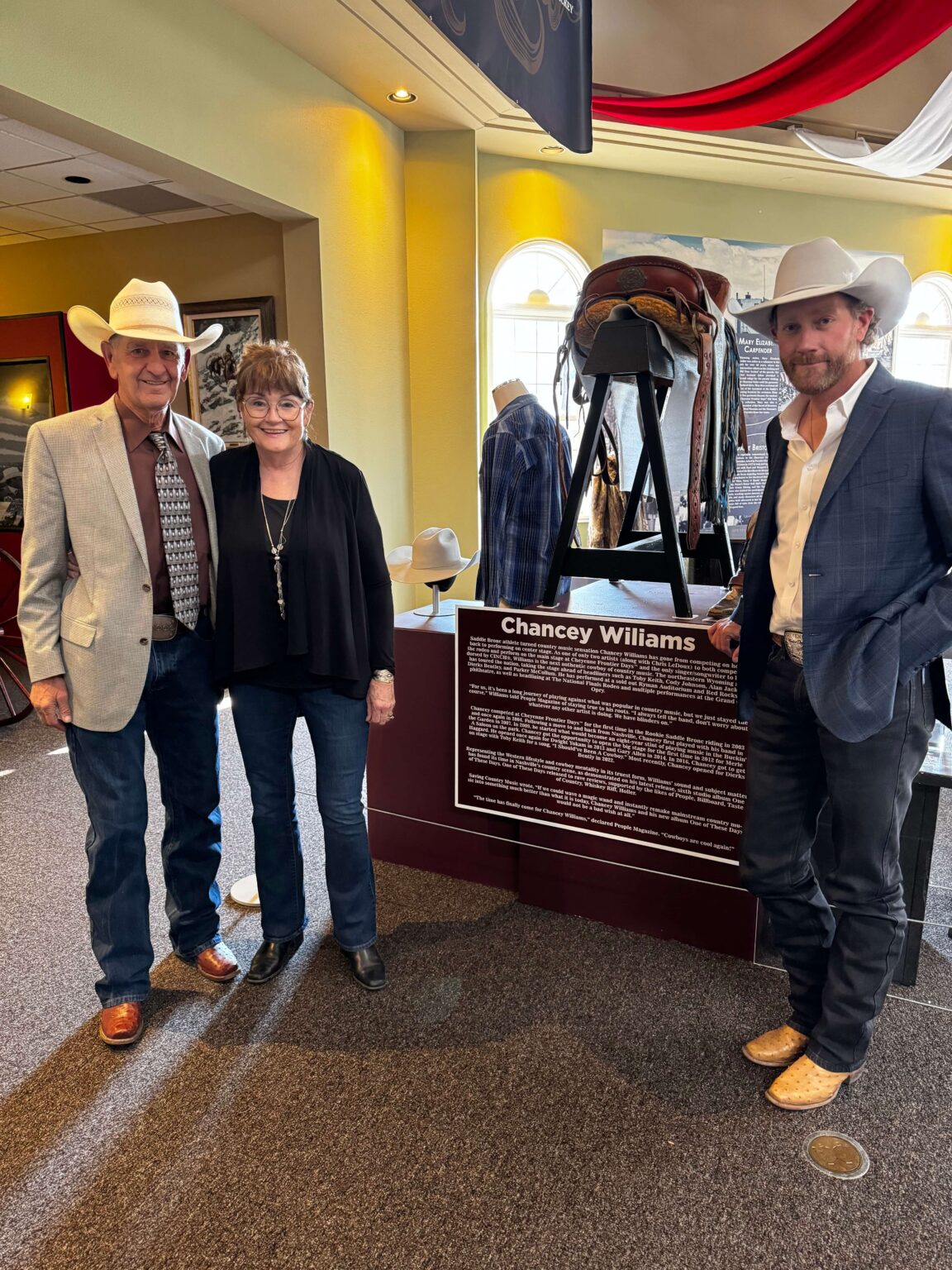 CHANCEY WILLIAMS INDUCTED INTO THE CHEYENNE FRONTIER DAYS HALL OF FAME ...