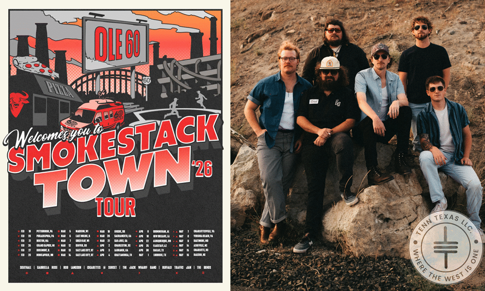 OLE 60 ANNOUNCES 2026 SMOKESTACK TOWN TOUR - TENN TEXAS